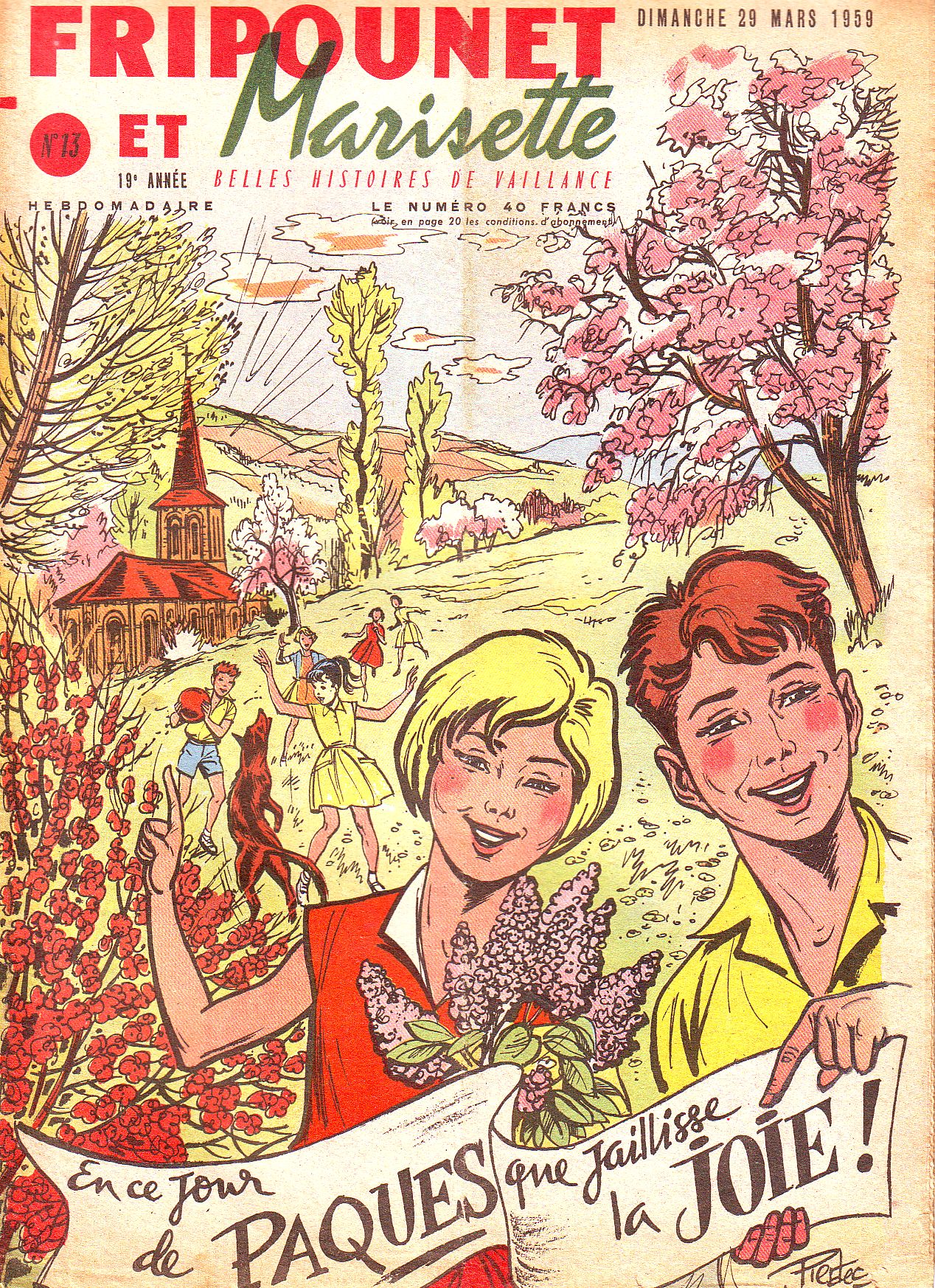 Fripounet Marisette 13 13 1959 (Fleurus BD)