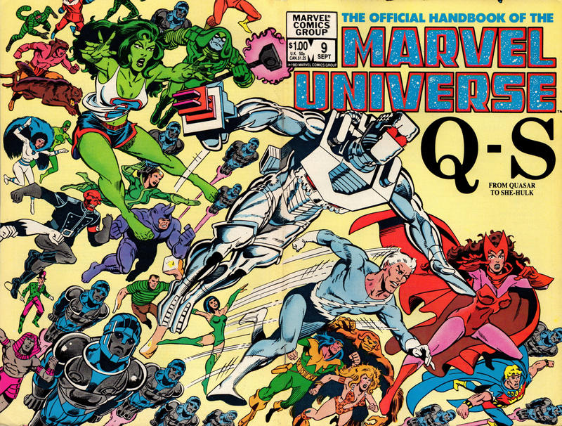 The Official Handbook of the Marvel Universe 9 Q-S: From Quasar To She ...