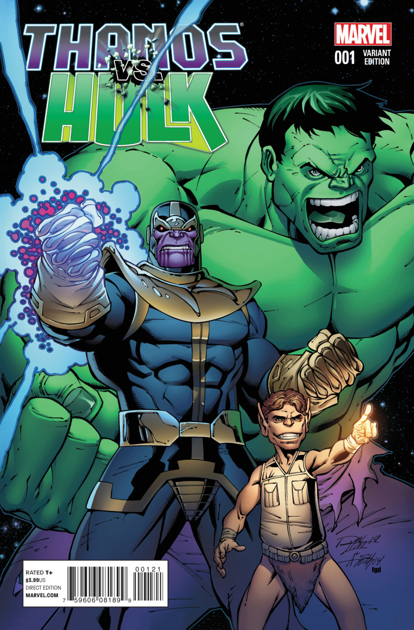 Thanos Vs Hulk 1 Issue 1 (Ron Lim Variant Cover) Issues V1 (2014 - 2015 ...