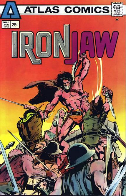 Iron Jaw 1 The Saga of Ironjaw Issues (1975) (Atlas Comics)