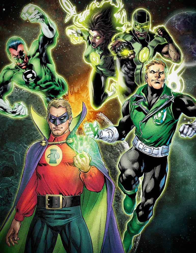 Une série TV pour les Green Lantern